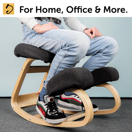 VILNO - Kneeling Chairs | -50% OFF | Ergonomic Rocking Kneeling Chair